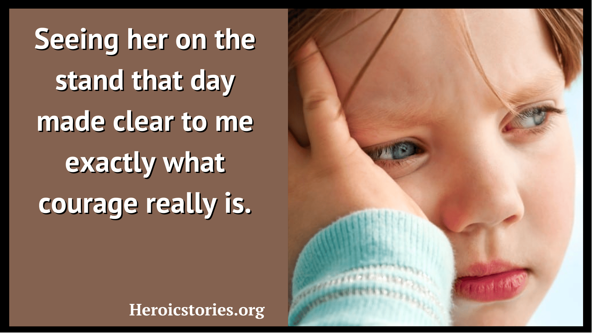 Testifying - HeroicStories